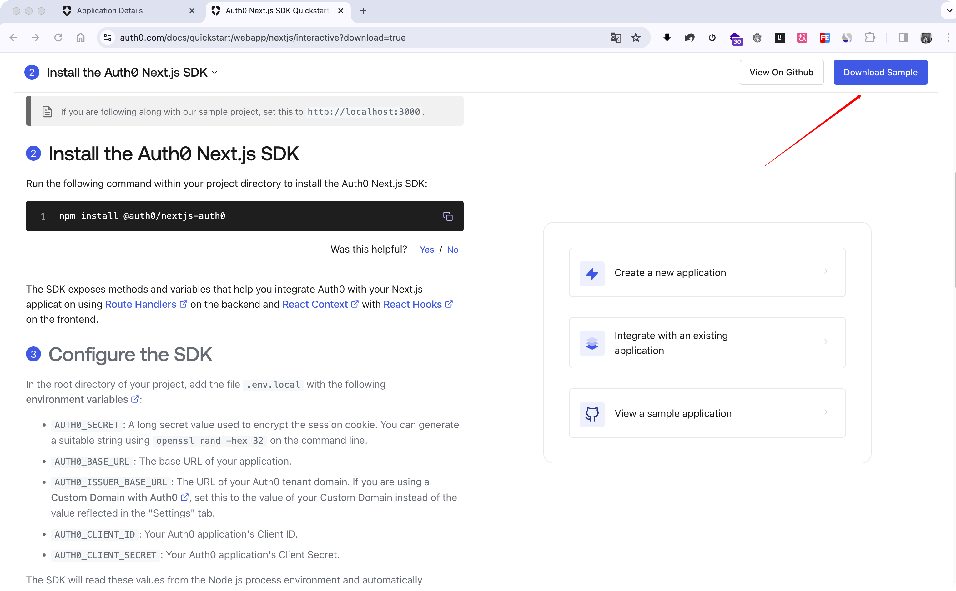 Next.js 集成 Auth0 登入和自定义登入页面_nextjs 登录-CSDN博客