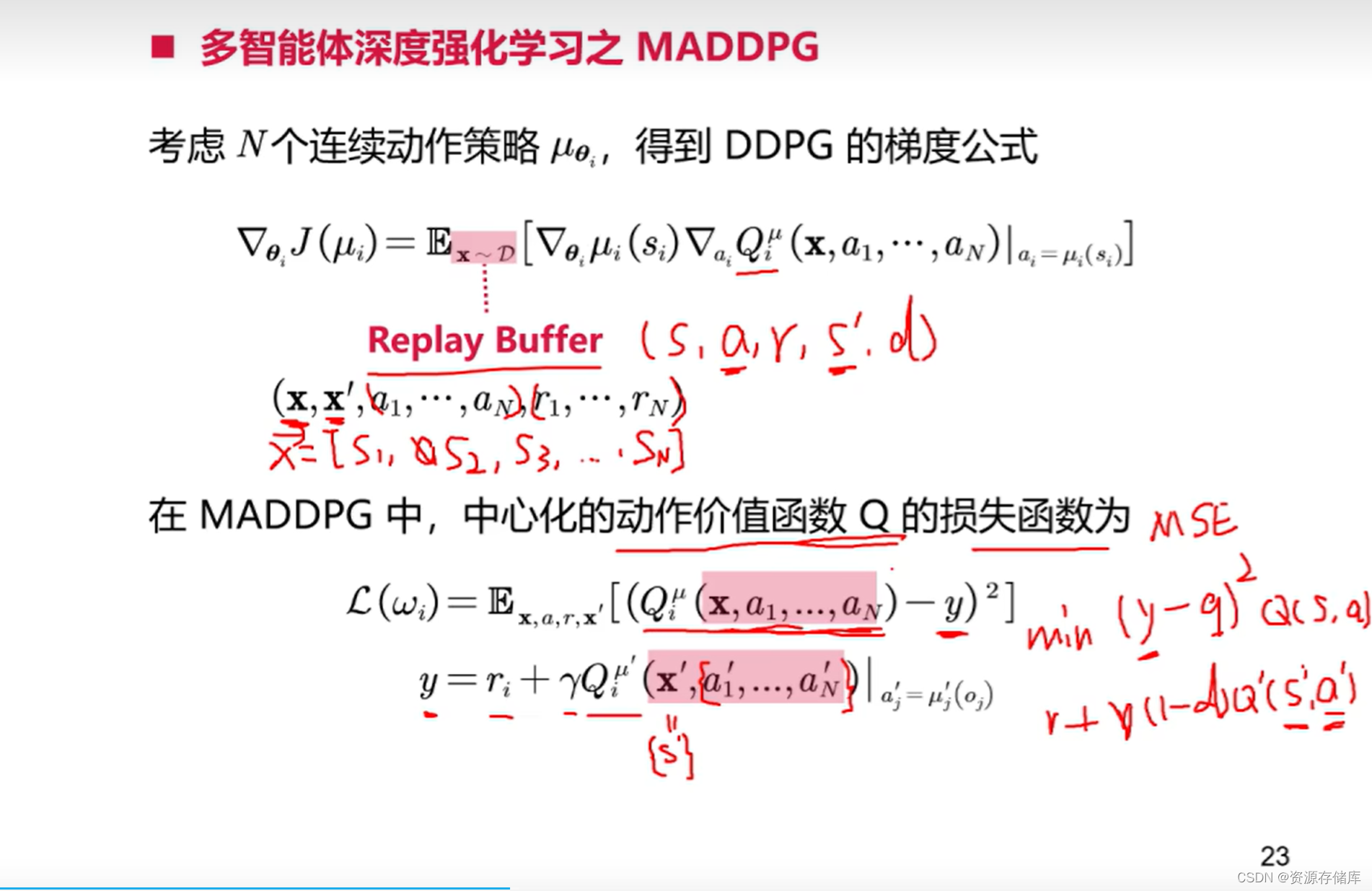 多智能体强化学习MARL课件_多智能体强化学习ppt-CSDN博客