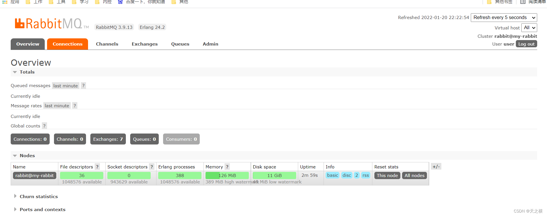 RabbitMQ Docker安装_unable to find image 'rabbitmq:3.13-management' lo-CSDN博客