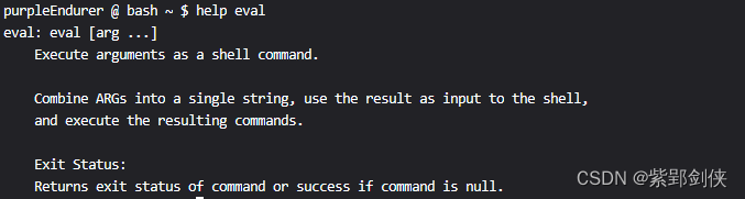 Linux shell编程学习笔记34：eval 命令_linux shell eval-CSDN博客