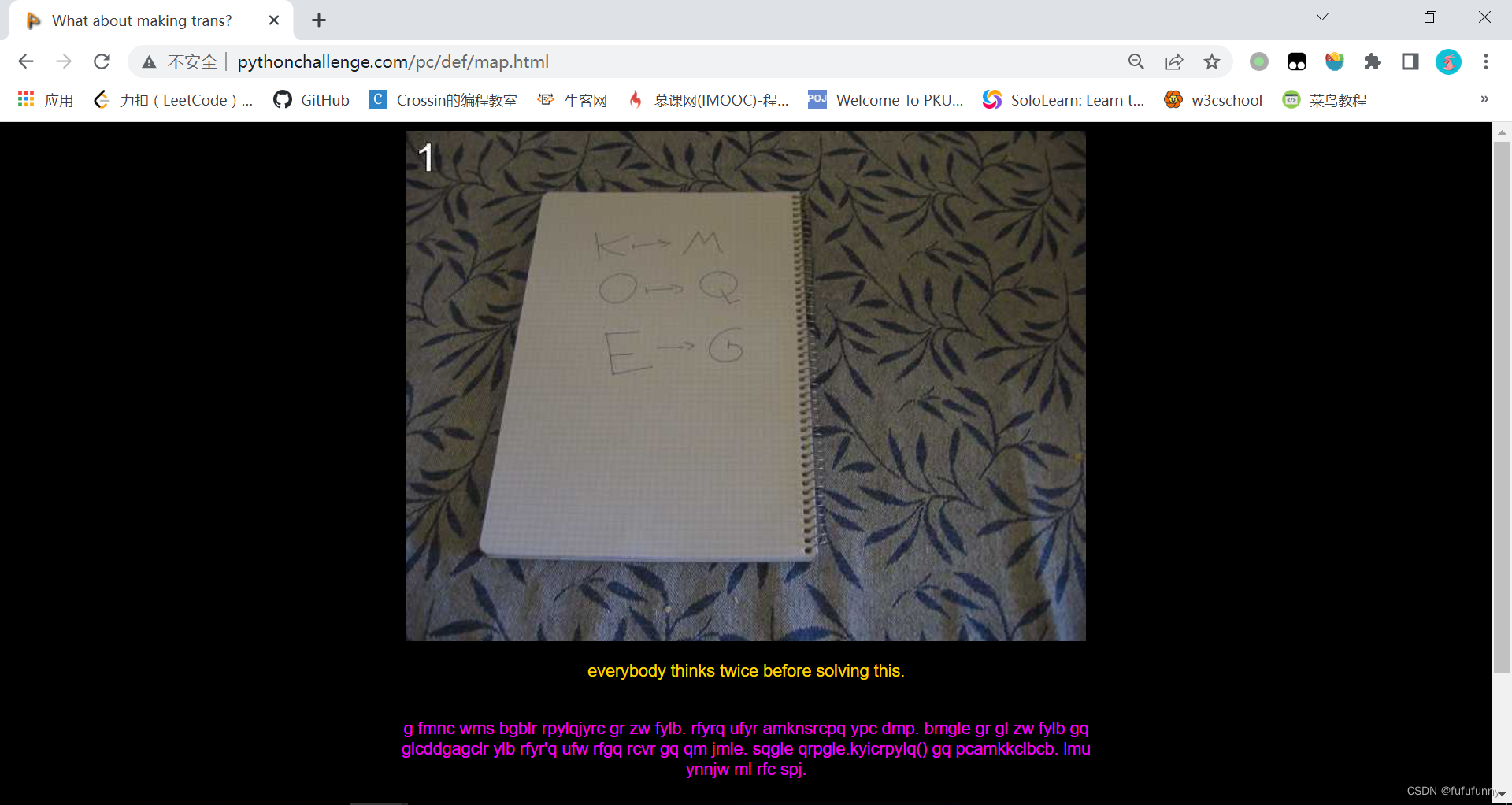 Python Challenge通关攻略及代码（第0至5关）_pythonchallenge-CSDN博客