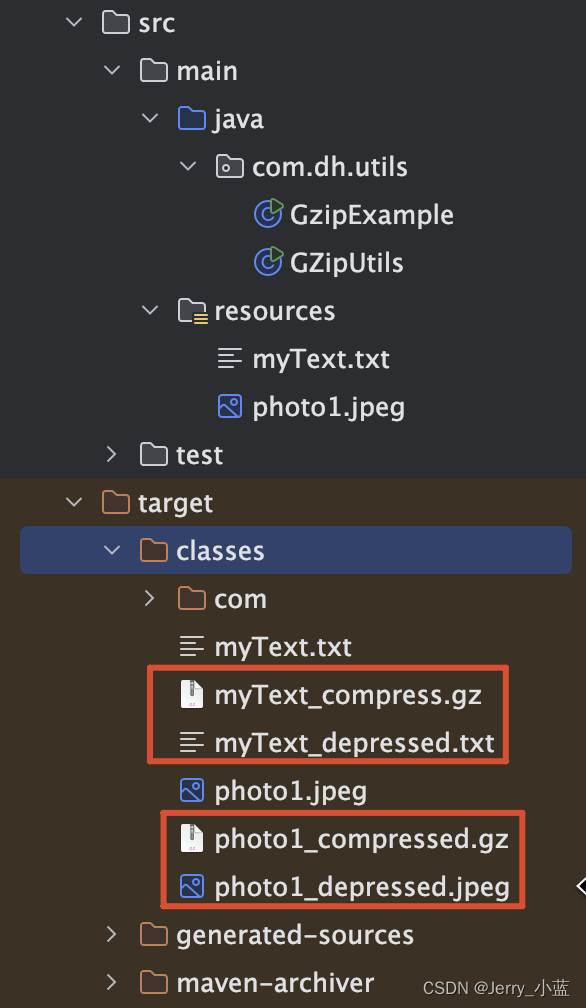 使用JDK工具类GZIP对文件/文本压缩、解压_java gzip-CSDN博客