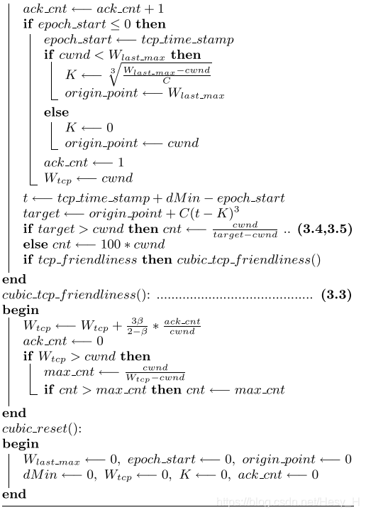 CUBIC TCP拥塞控制详解-CSDN博客