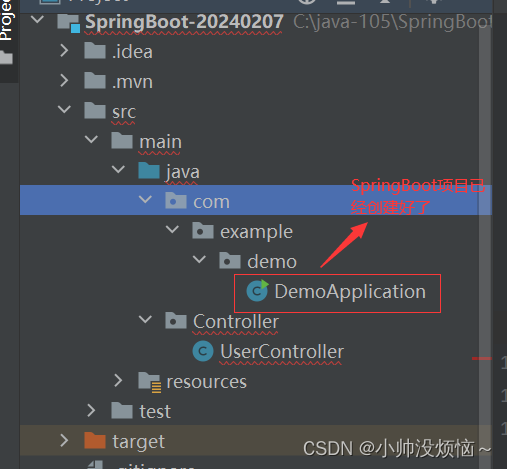【javaee】 Springboot的创建和使用javaee框架应用开发后端使用springboot框架 Csdn博客