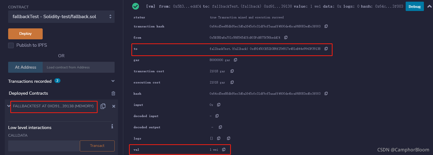 Solidity - Fallback Function探究_fallback函数的作用-CSDN博客