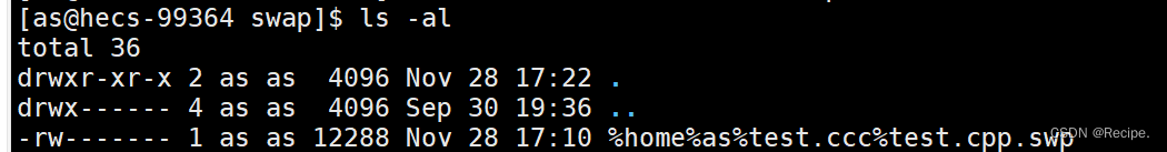 Linux——vim编辑文件时——.swp文件解决方案_删除.swp-CSDN博客