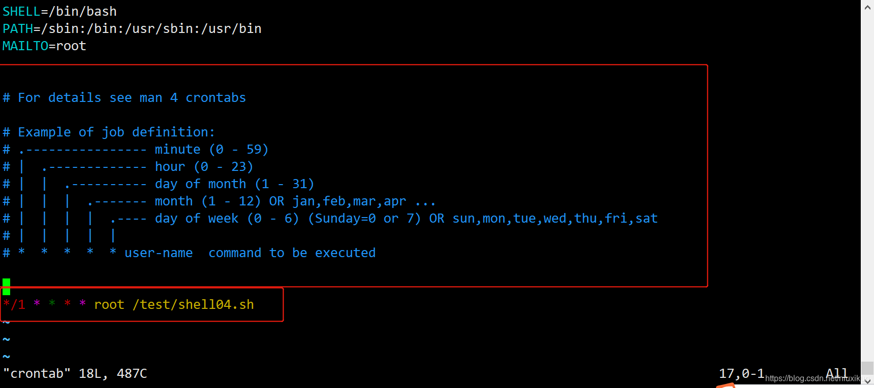 shell脚本开发、crontab定时任务开启_shell crontab 启动生效-CSDN博客