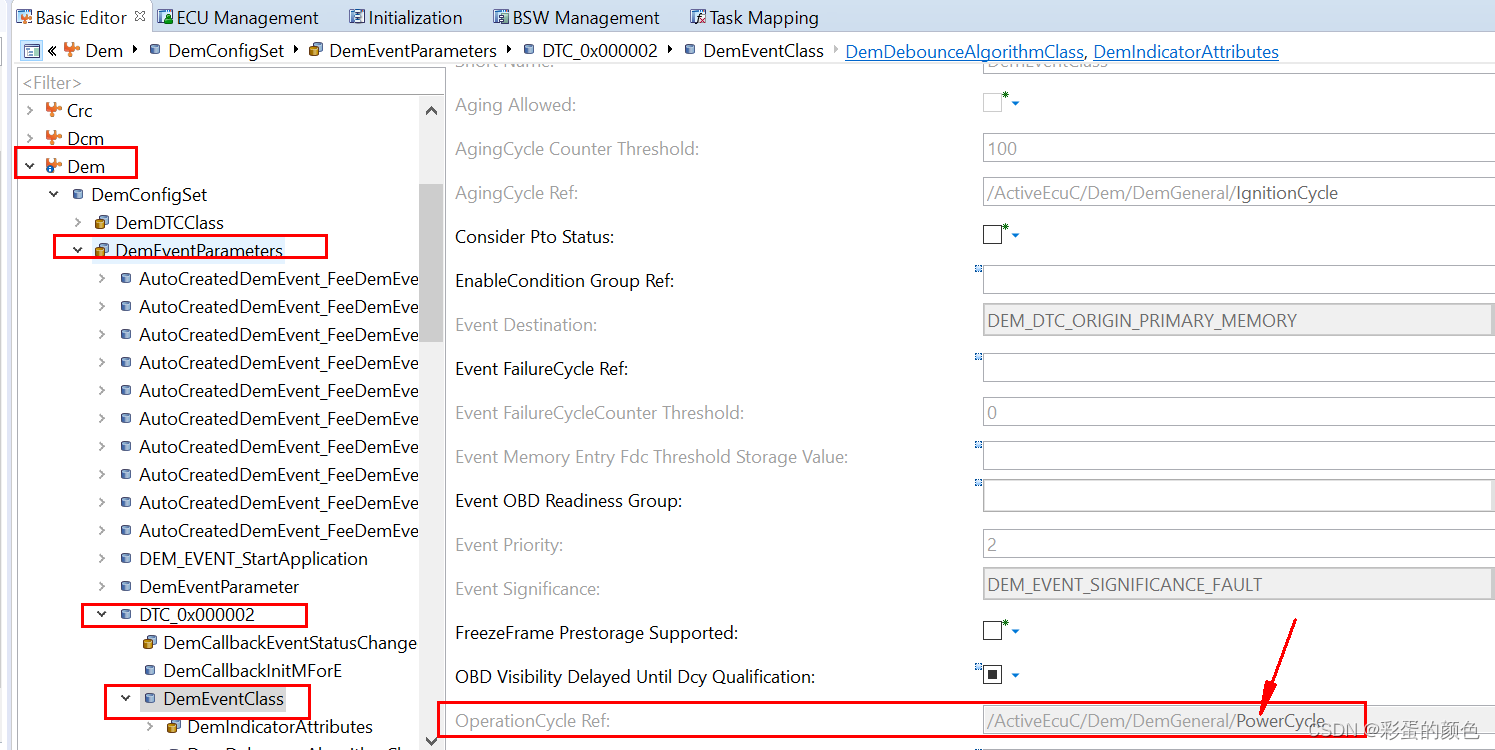 RH850从0搭建Autosar开发环境【26】- Davinci Configurator之DEM模块配置详解(下)_rh850 davinci-CSDN博客