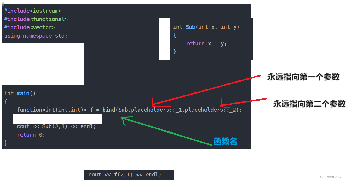 【c++11】function和bind_function