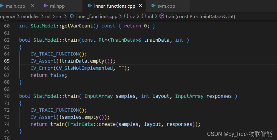 C/C++开发，opencv-ml库学习，ml模块代码实现研究_opencv ml-CSDN博客
