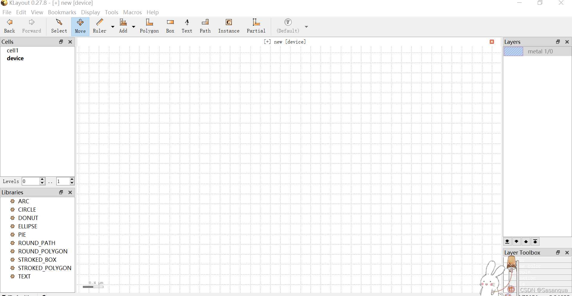 Klayout入门（3）单元层次结构_klayout快捷键-CSDN博客