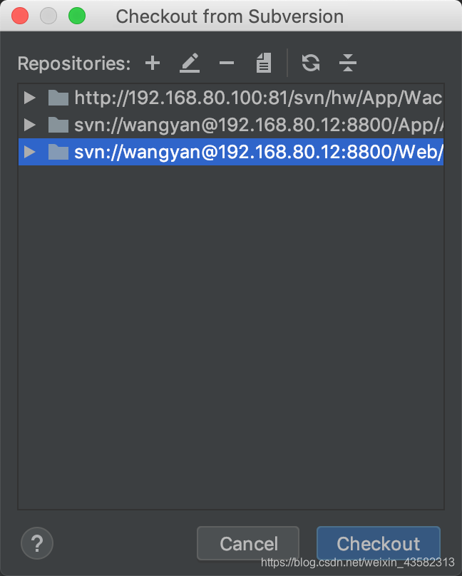 WebStorm如何连接SVN及修改SVN地址_webstorm连接svn-CSDN博客