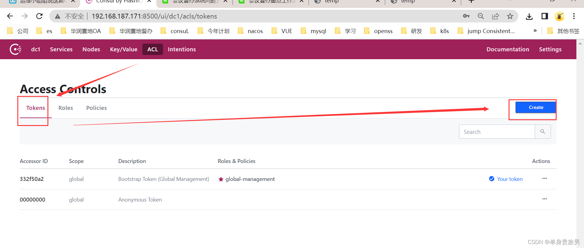 consul--基础--06--ACL_consul acl-CSDN博客