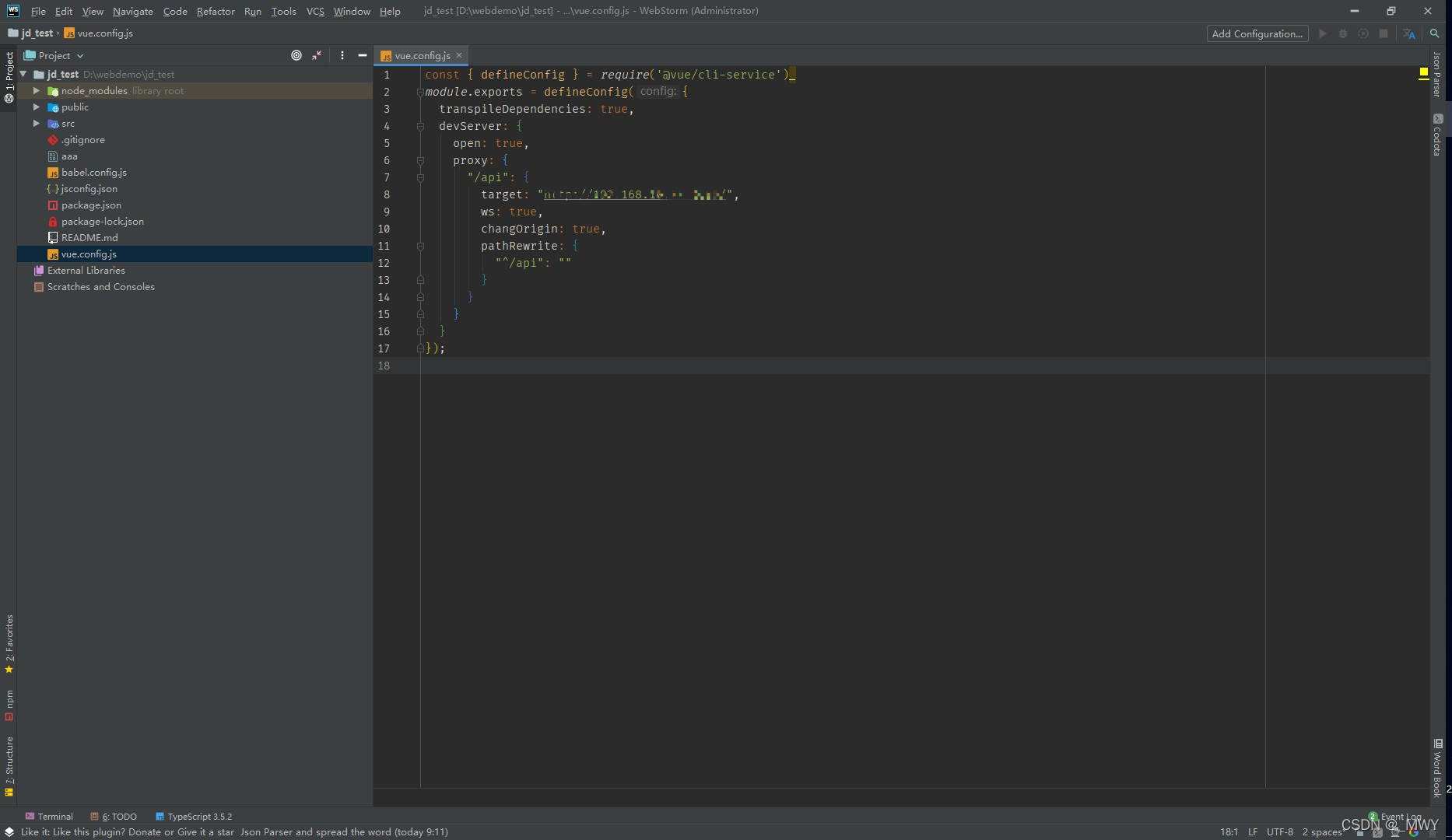 Vue 跨域问题 的几种解决办法 （No ‘Access-Control-Allow-Origin‘ header is present on the requested resource ...