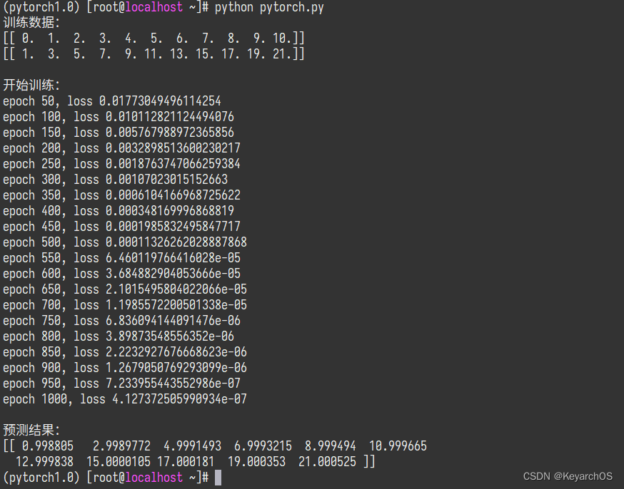 KeyarchOS系统快速安装Pytorch教程_keyarchos怎么激活呀-CSDN博客