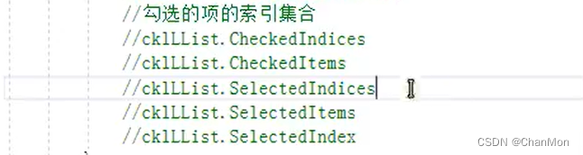 C# WinForm —— 14 CheckedListBox 复选列表框介绍-CSDN博客