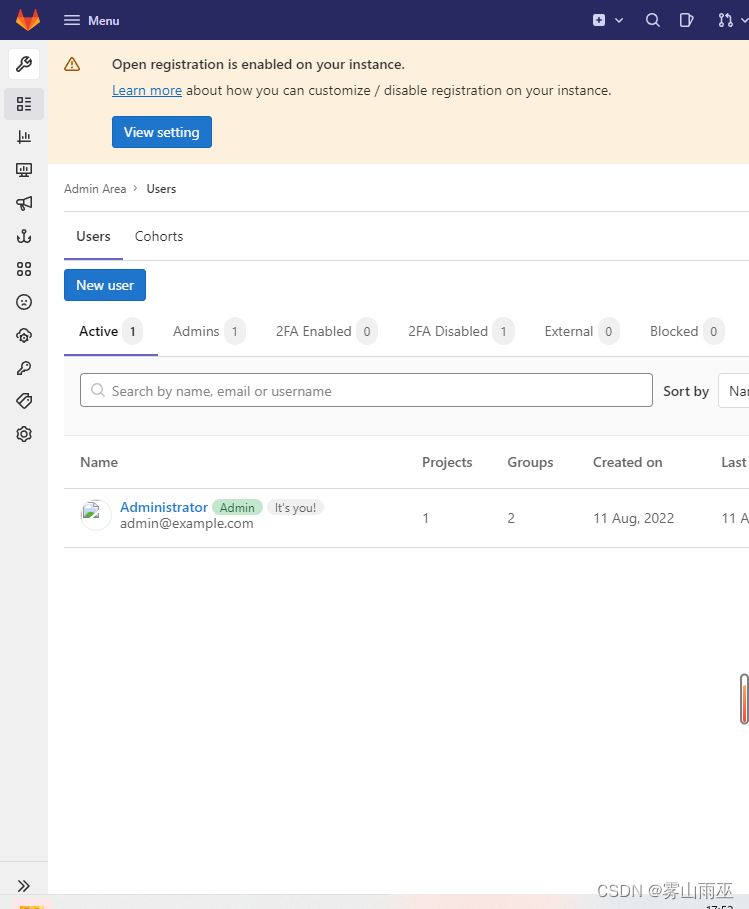 部署gitlab，模拟开发流程。_gitlab-kas-CSDN博客