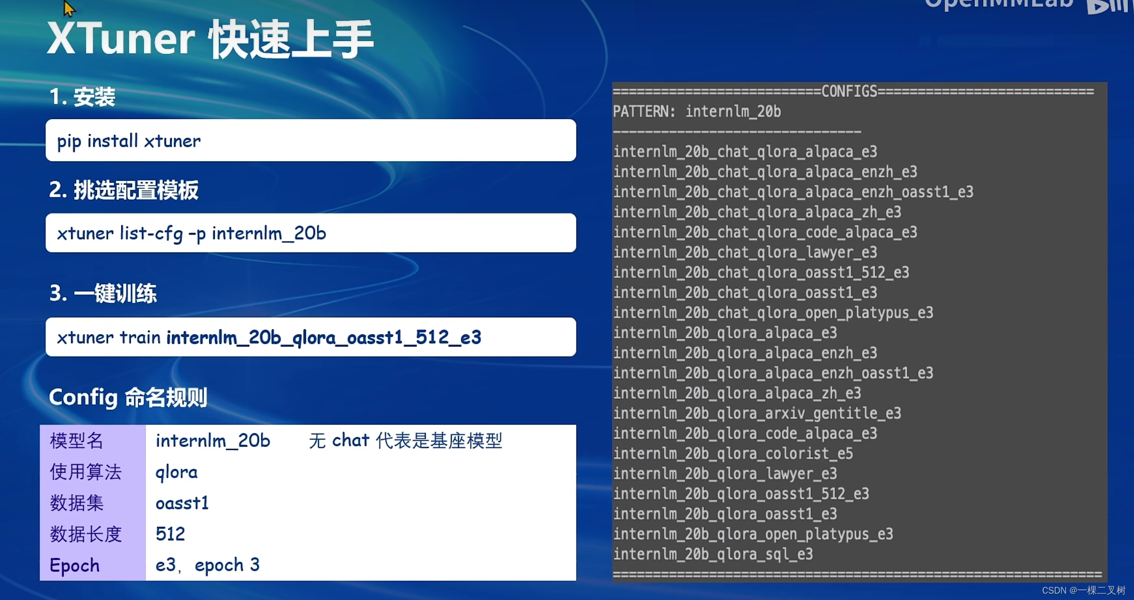 XTuner微调LLM：1.8B、多模态和Agent-笔记四-CSDN博客