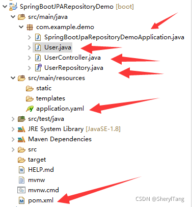Java练习（十四）：SpringBoot 的 JPA+MVC 的简单实例开发_jparepository demo-CSDN博客