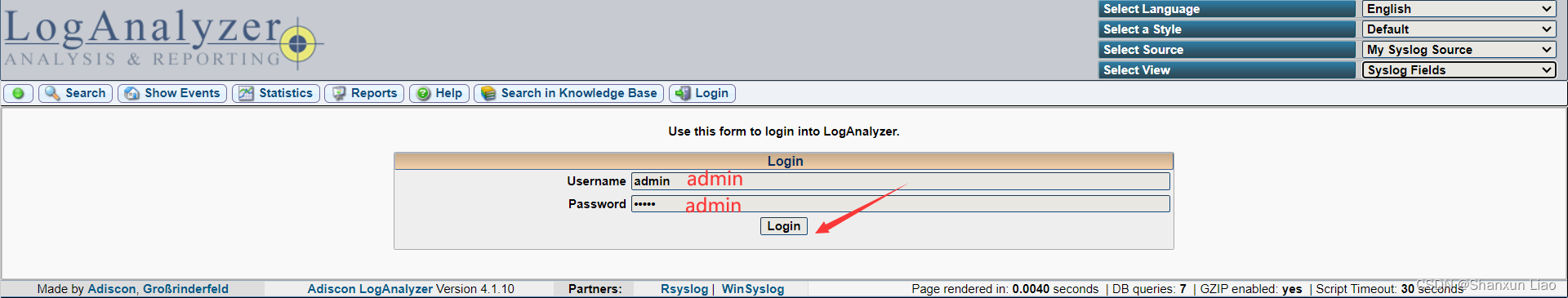 Install Configure LogAnalyzer with Rsyslog On CentOS 7_jpgraph error: 25001this php installation ...