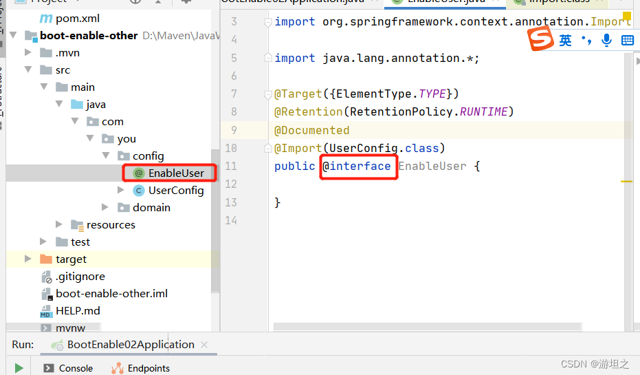 【SpringBoot】@Enable*注解和@Import_springboot 封装enable-CSDN博客