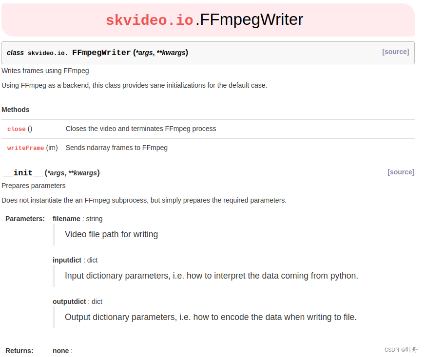 python两种保存视频的方法：cv2 & skvideo-CSDN博客
