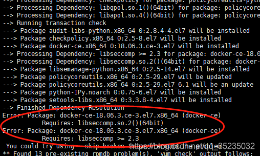内网离线安装docker出现的问题及解决：_libcgroup is needed by-CSDN博客