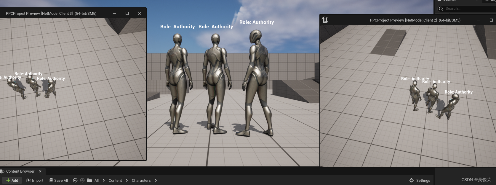 UE5——网络——几种网络模式_ue5 dedicated server-CSDN博客