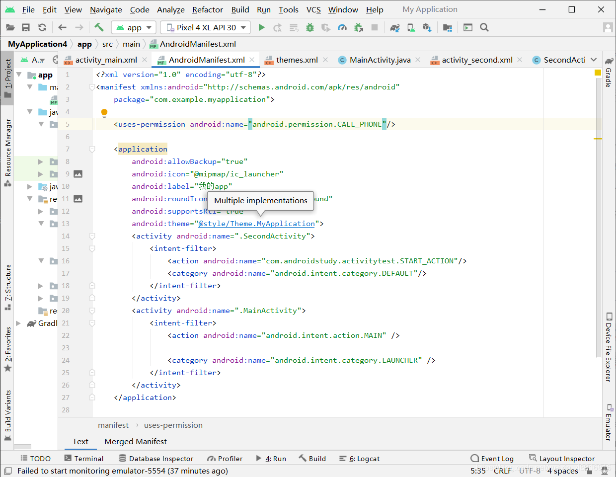 Android stdio笔记_tools:ignore="missingconstraints-CSDN博客
