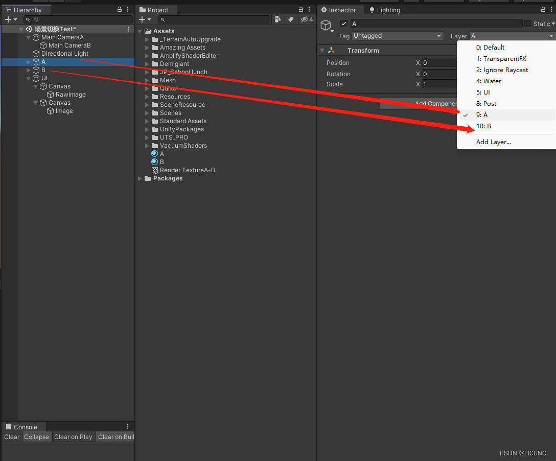 关于利用Render Texture做场景切换_unity3d中播放多个视频如何new render texture-CSDN博客