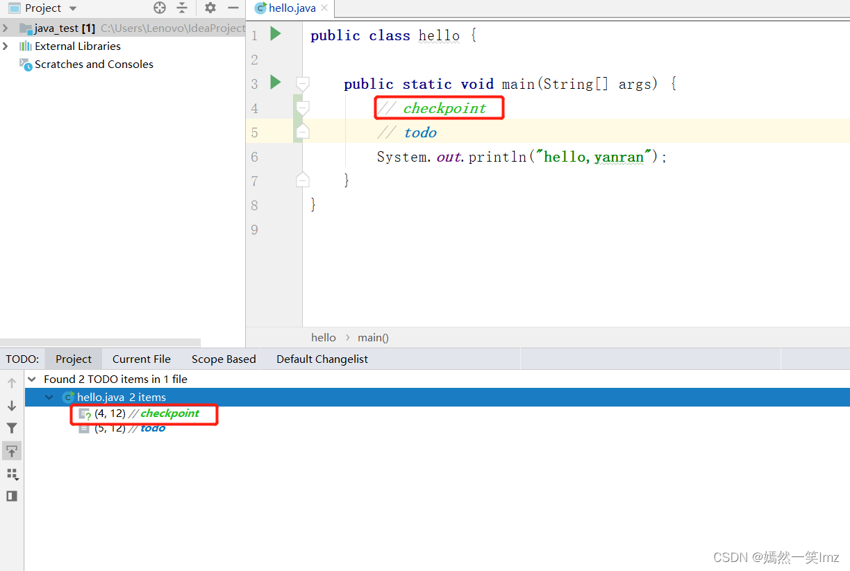 【idea】自定义todo标签_idea自定义todo-CSDN博客