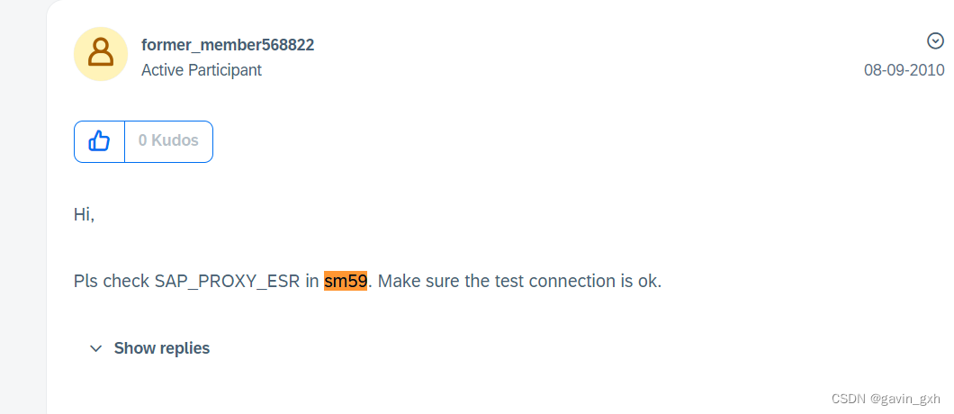SAP BC 记一次 could not establish connection to ES repository using SAP_PROXY_ESR的问题_proxy esr-CSDN博客