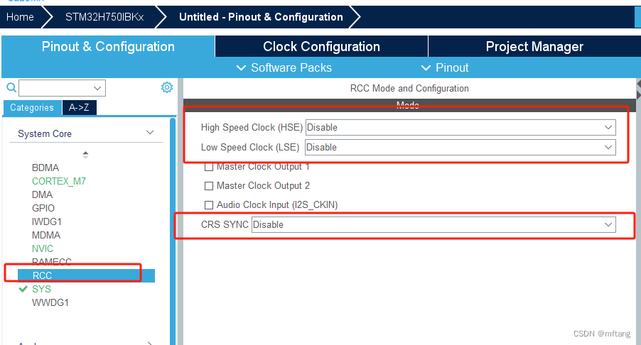 STM32H7内部时钟的介绍和配置方法_stm32h7 时钟配置-CSDN博客