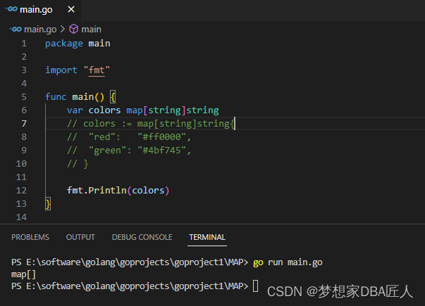 Golang特征之 Maps_golang1.23 maps-CSDN博客