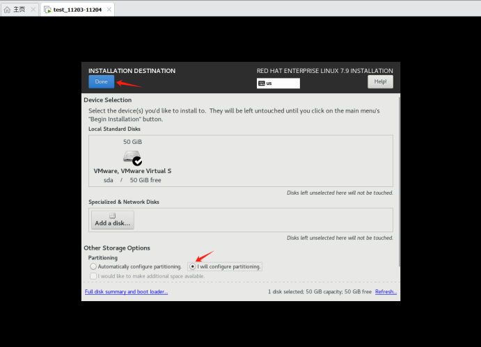 VMware安装Linux-Redhat7.9 详细步骤-CSDN博客