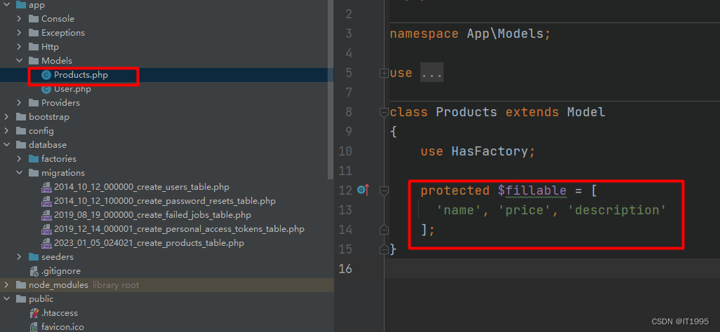 Laravel笔记 使用php命令创建模型and创建数据库迁移文件and生成仿真数据（伪造数据）laravel的伪造数据表数据 Csdn博客