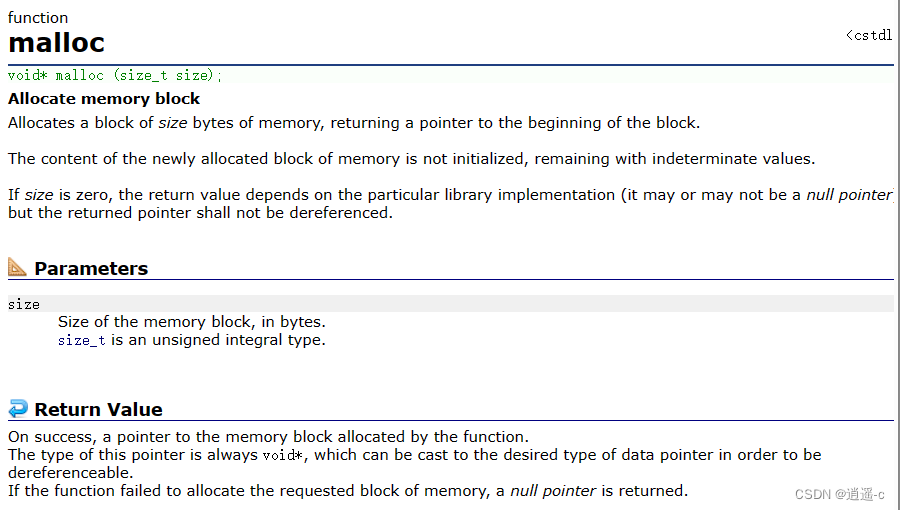 C语言动态内存管理：malloc,free,calloc,realloc详解-CSDN博客