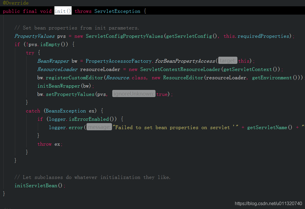 简单直接让你也读懂springmvc源码分析（1）-- DispatcherServlet_springmvc 源码分析(一)-- disparcherservlet的创建和注册到tomcat ...