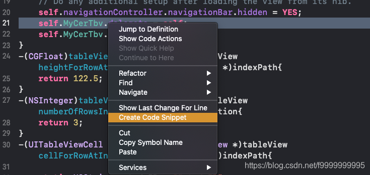 Xcode11添加代码块_ios xcode11代码块的创建-CSDN博客