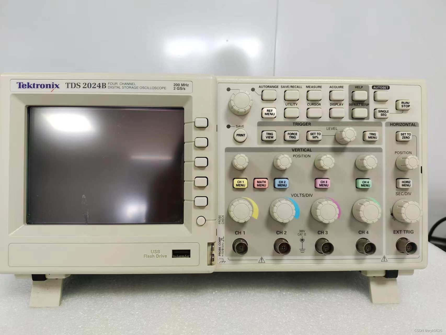 泰克Tektronix TDS2024B示波器_tds2024b中文说明书-CSDN博客