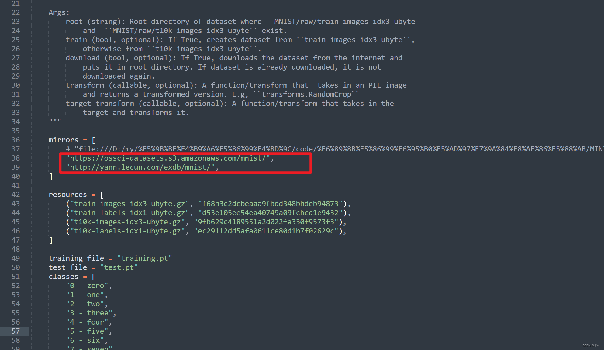 Python 手写数字识别 MNIST数据集下载失败_手写数字数据集下载-CSDN博客
