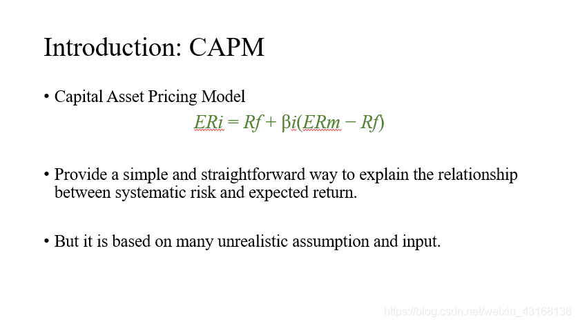 用Python对CAPM和Fama French Three Factor model的初步学习_capm 3 factor model-CSDN博客
