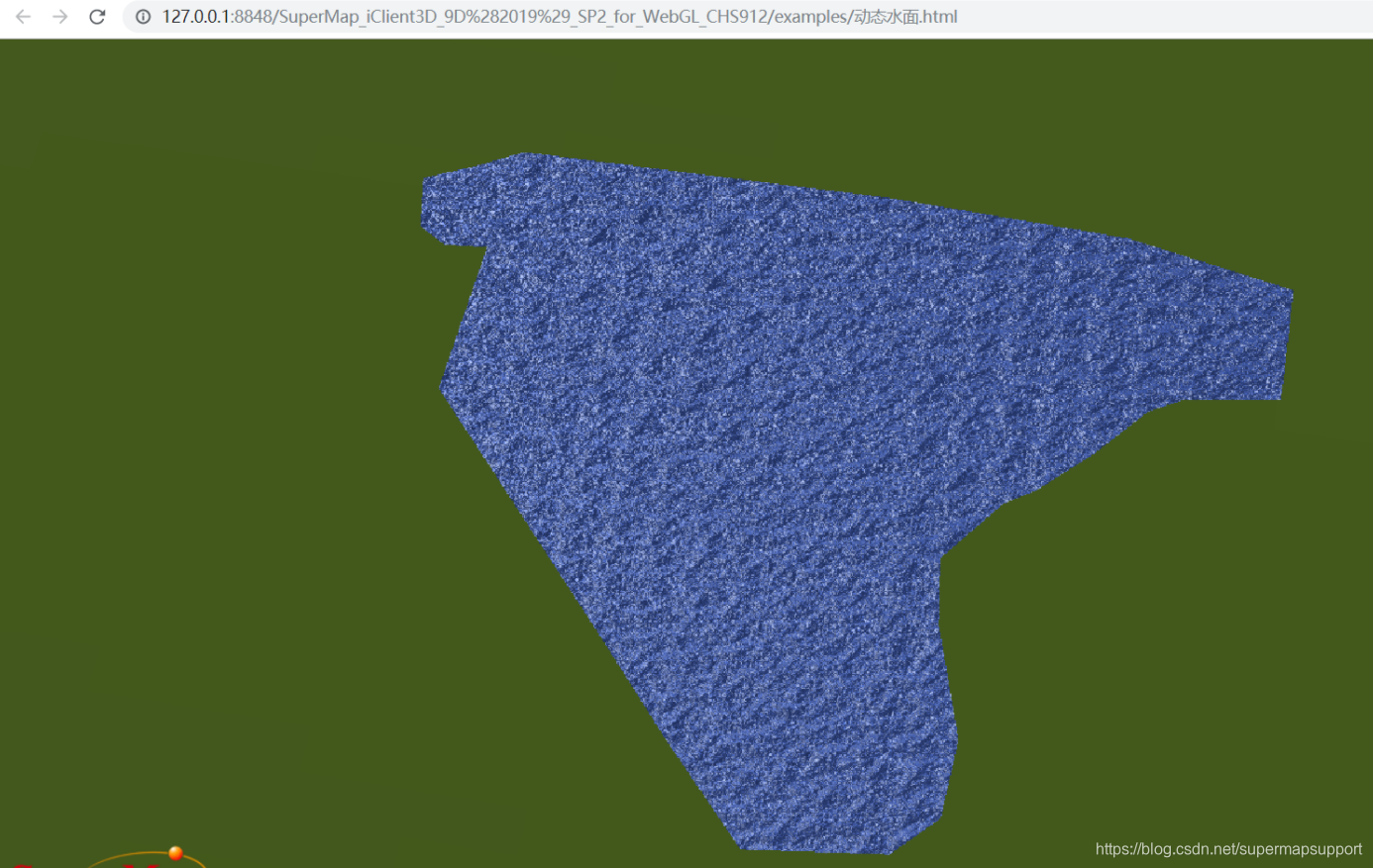 SuperMap iClient3D for WebGL教程 水面特效制作_超图平台水面模型-CSDN博客