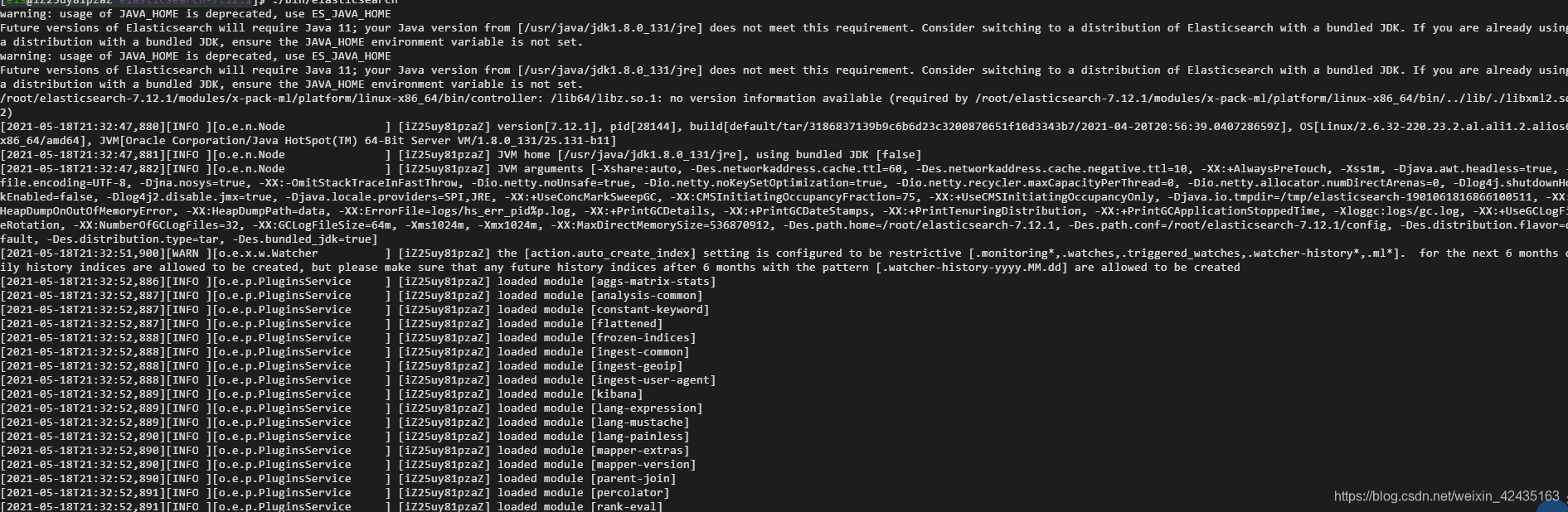 centOS7 安装 ElasticSearch7.12.1 2021年最新版_elasticsearch-7.12.1下载-CSDN博客