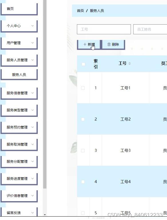 Pythondjango家政服务管理系统python基于django的家政管理系统 Csdn博客
