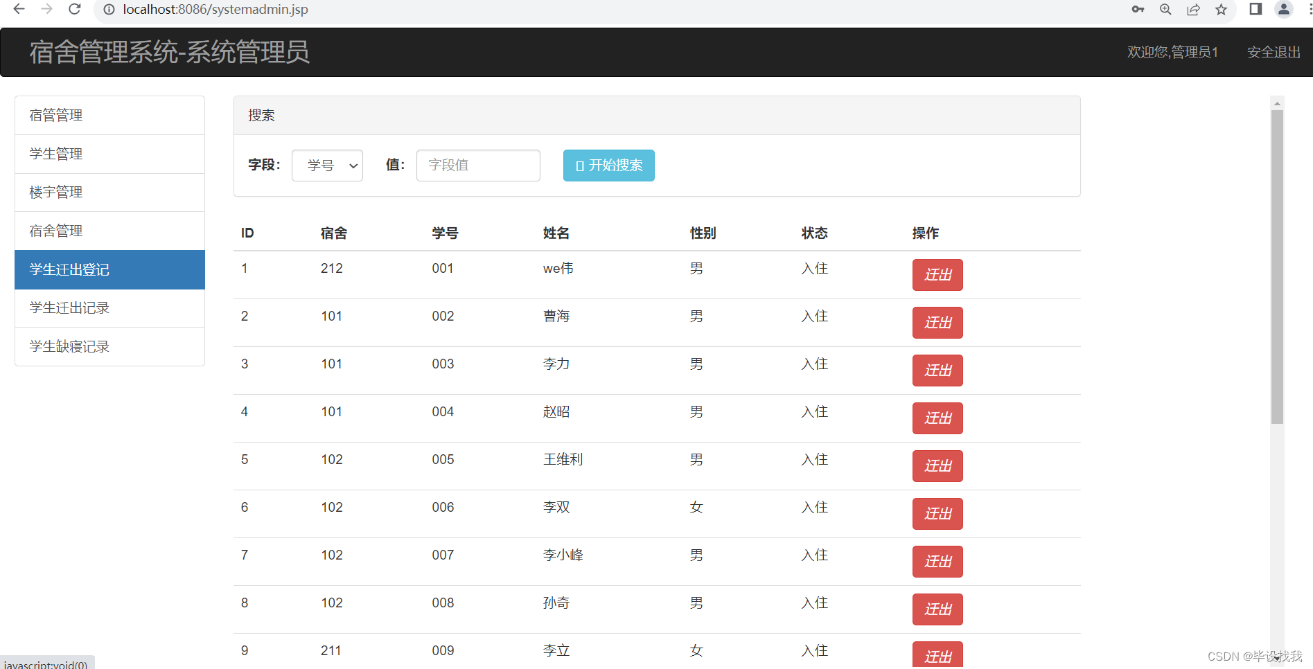 Java毕业设计关于宿舍管理系统的设计和实现,源码带设计文档(30页),可做毕业设计。基于java的学生宿舍管理系统毕业设计题纲 Csdn博客