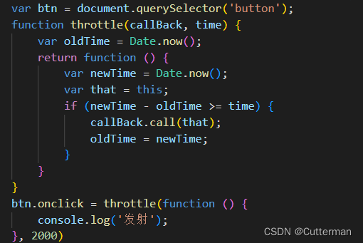 JS高级 节流函数 throttle_js comutils throttle使用-CSDN博客