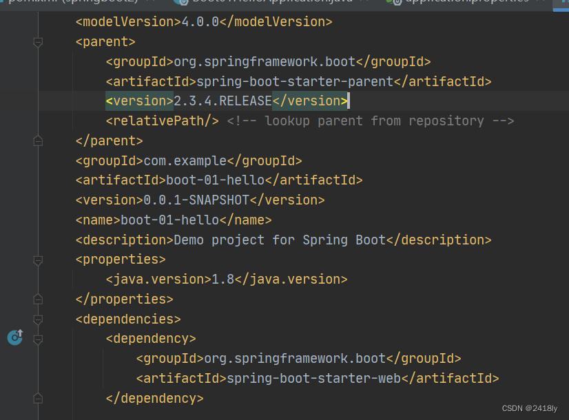 面试题03 springboot 是如何管理版本依赖的？什么是自动配置、起步依赖？_spring-boot-starter-parent版本依赖-CSDN博客