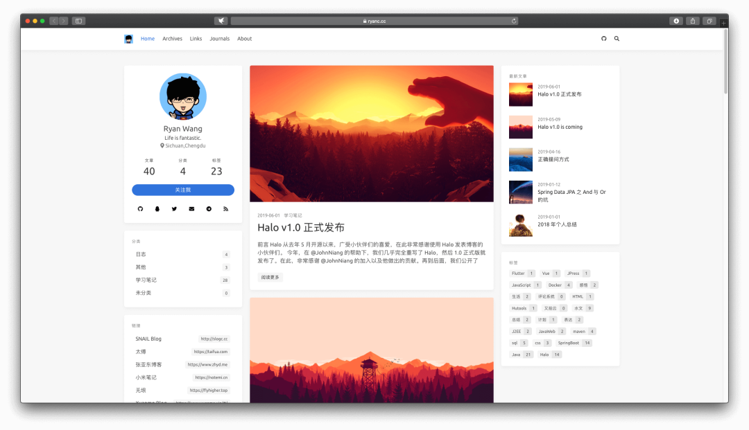 宇宙最好的 Java 开源博客系统，Github 14.7K star-CSDN博客
