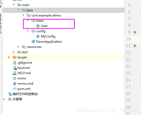 java SpringBoot(三) 注册组件到容器 解决Exception in thread “main“ org.springframework.beans.factory ...